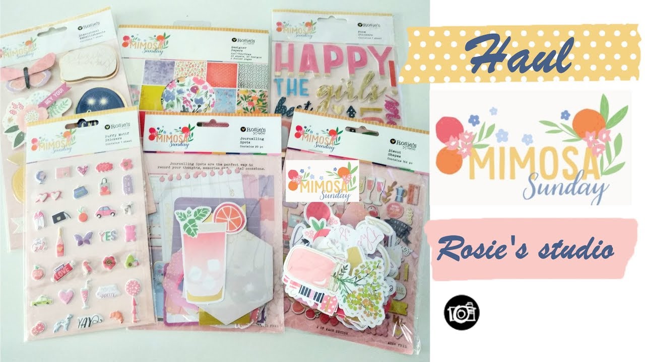 HAUL Mimosa Sunday con Rosie's Studio - YouTube
