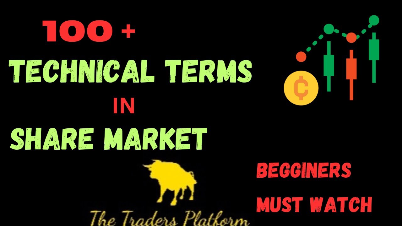 Basic share market terms | stock market | basics of share market for ...