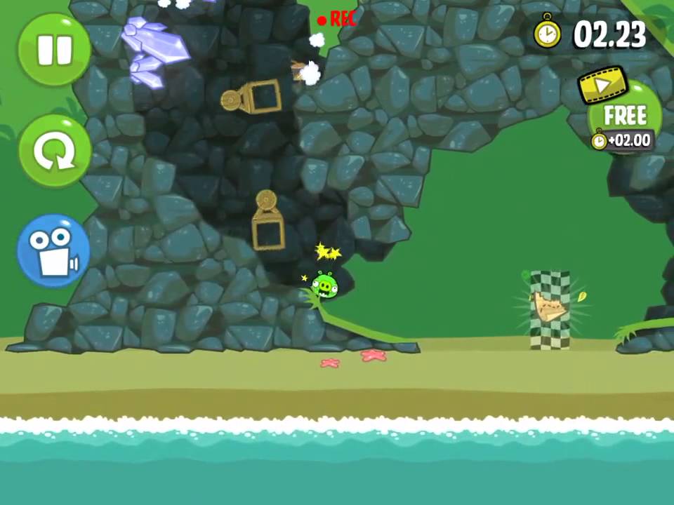 Bad Piggies level 1-3! - YouTube