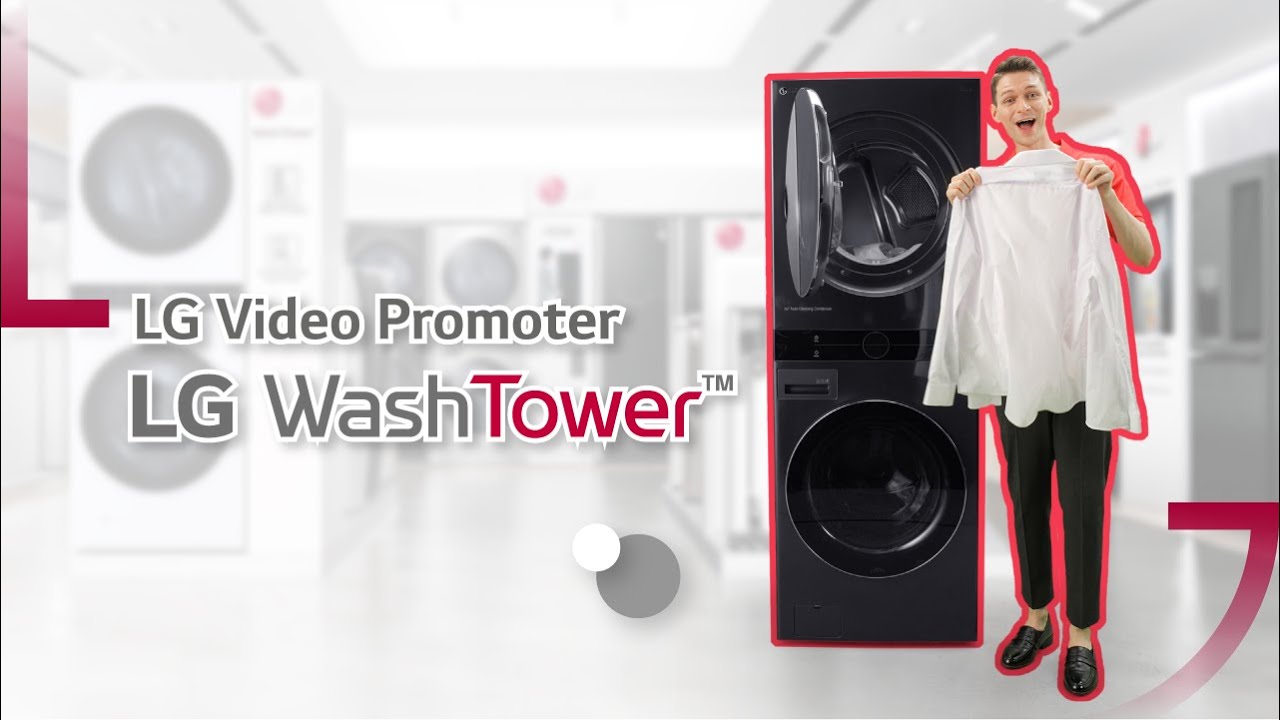 Video Promoter : LG WashTower™ (with vented dryer ) - YouTube