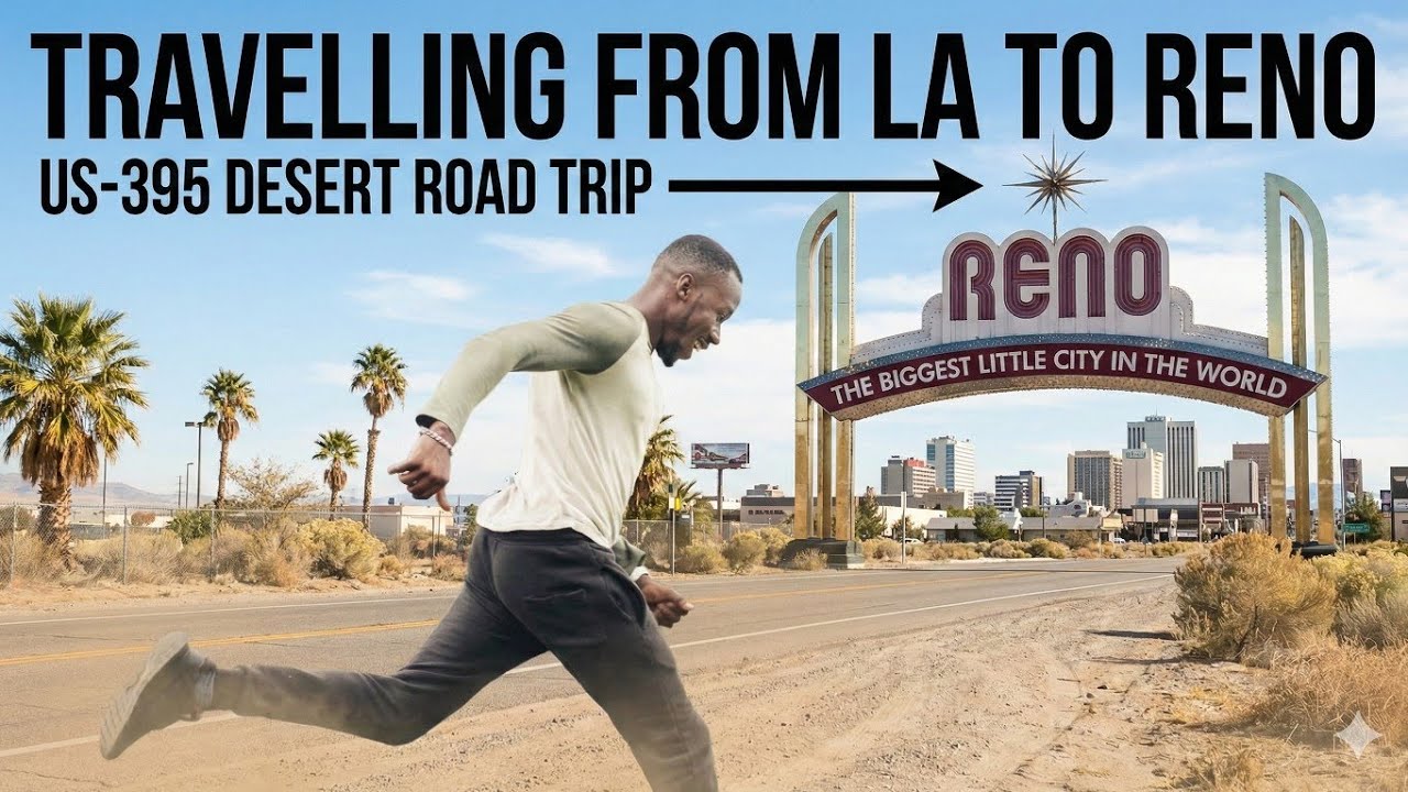 🇺🇸Driving from California (Los Angeles) to Nevada (Reno) - YouTube