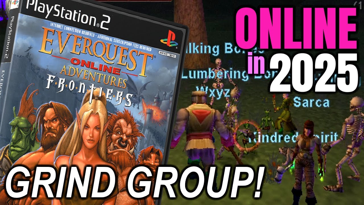 My First Grind Group! - EverQuest Online Adventures - P3 - YouTube