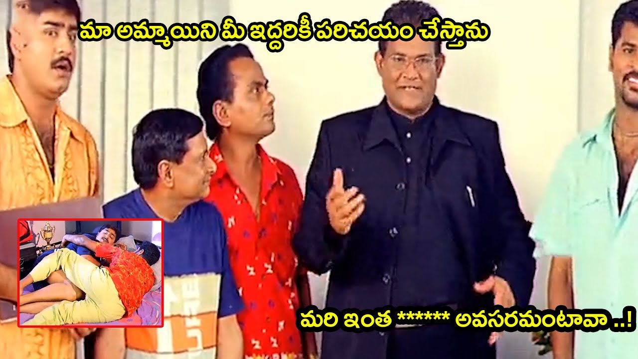 మా అమ్మాయిని మీఇద్దరికి పరిచయం చేస్తాను ...! | MS.Narayana And L.B ...