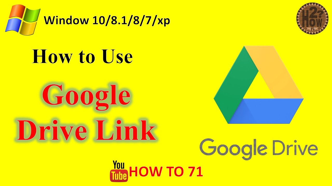 How to Use Google Drive Links, Explained with Three Examples - YouTube