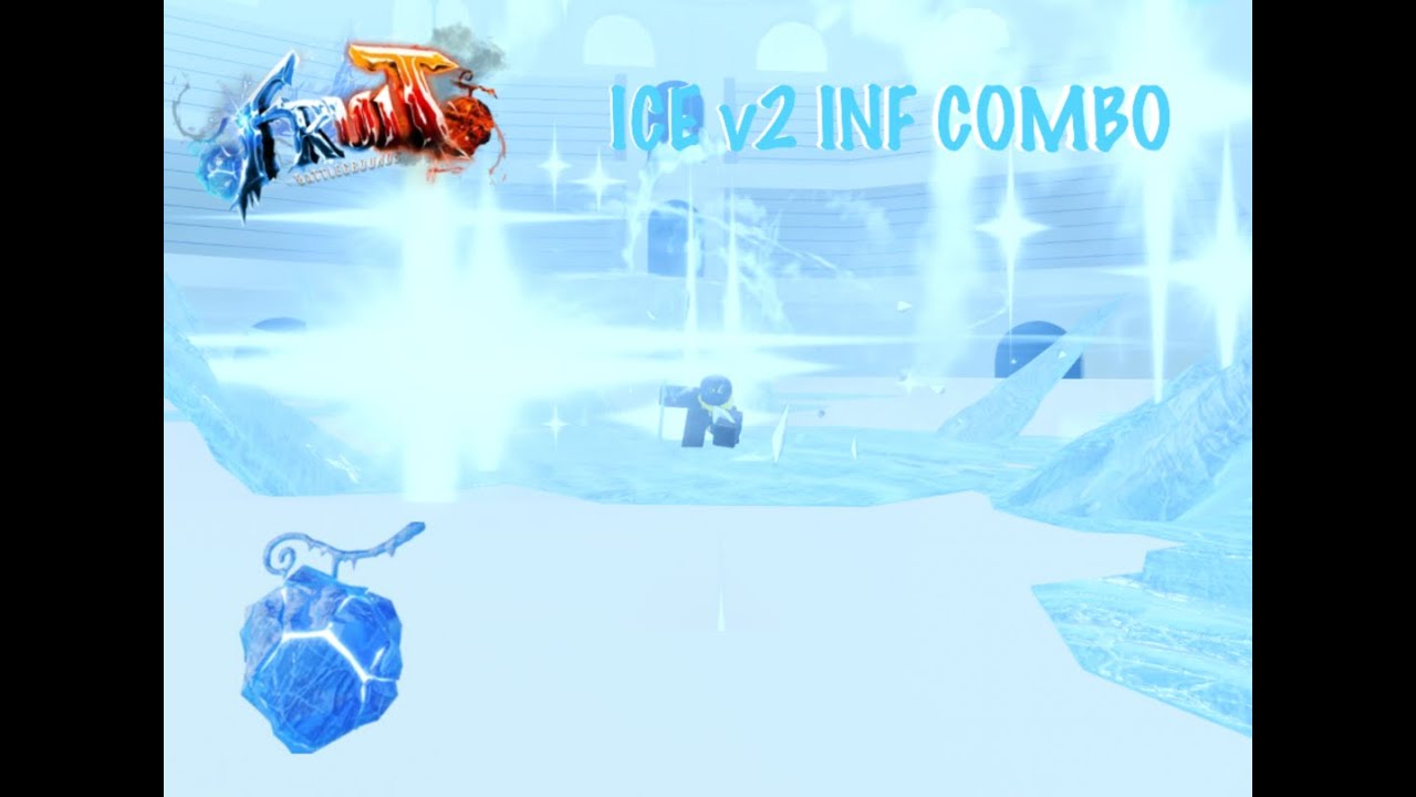 Ice v2 Infinite/One Shot Combo - Fruit Battlegrounds - YouTube