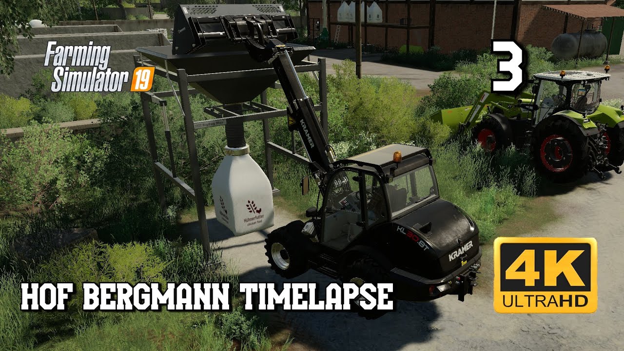 Harvesting, Filling Big Bags, Making Our Own Seed Hof Bergmann 4k ...