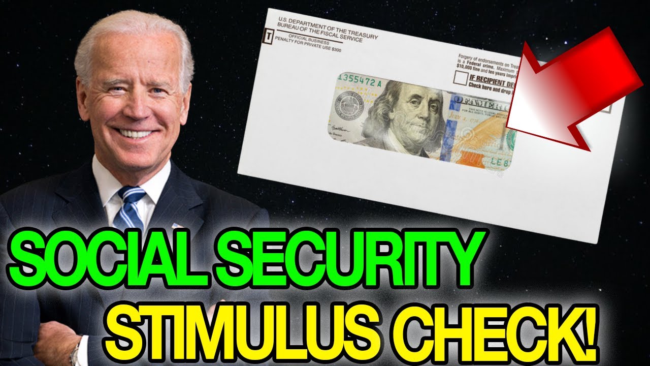 Checks For Those On Social Security! $1,400 Stimulus Check Update ...