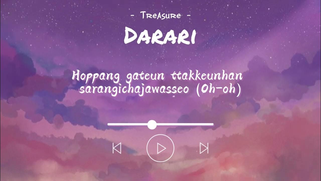 Darari - Treasure | Lyrics x Speed up - YouTube