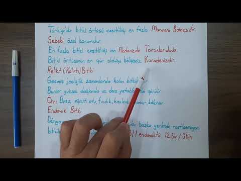 Türkiye'nin Bitki Formasyonu