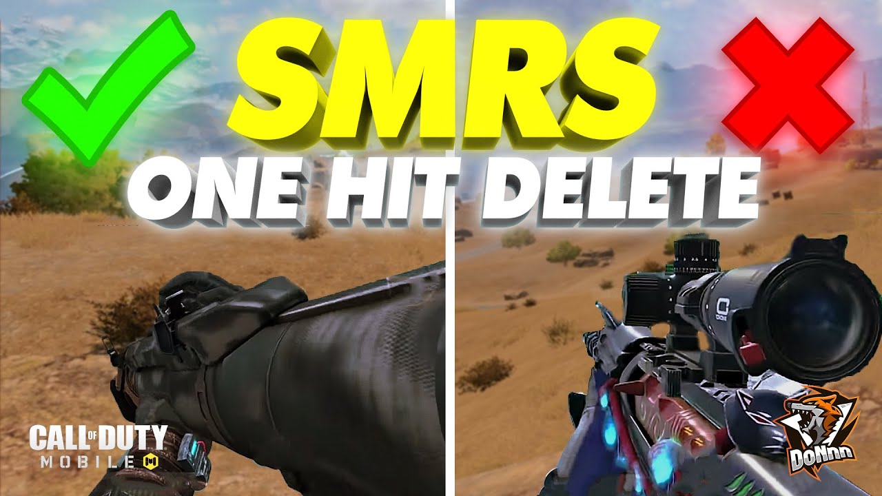 SMRS ONE HIT DELETE IN CALL OF DUTY MOBILE - YouTube