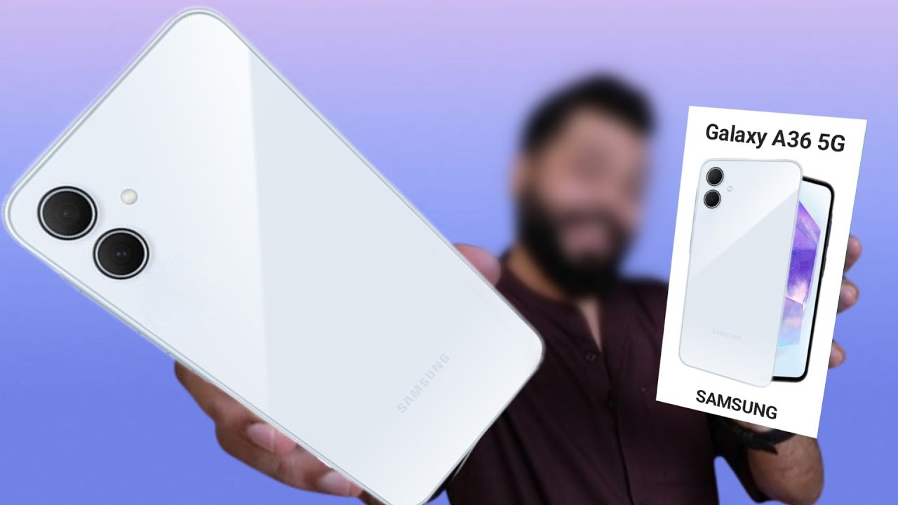 Samsung Galaxy A36 5G Unboxing, review & details - YouTube