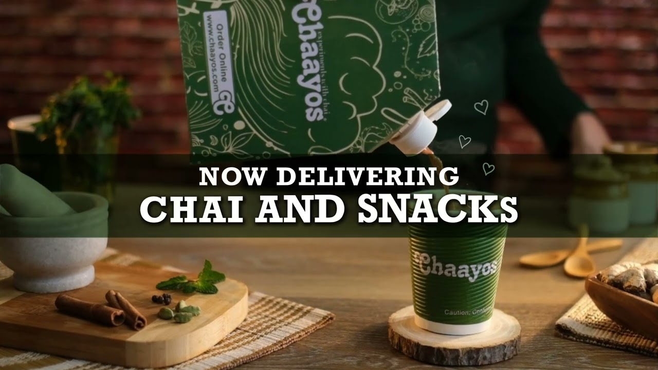 Order & relax with your Favourite Chai & Snacks from Chaayos - YouTube