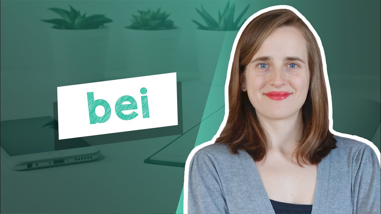 The German Preposition "bei" with loads of examples - A2 [with ...