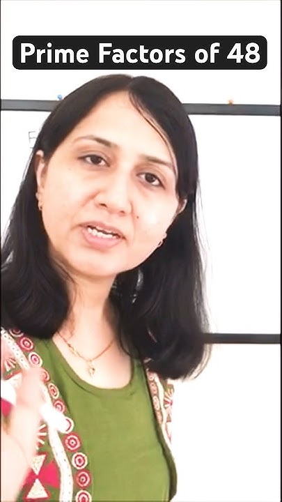How to find factors of 48 by prime factorization / Factors of 48 / 48 ke factors - YouTube