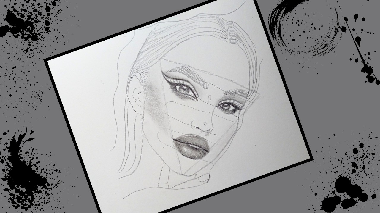 Face Art Tutorial ️ | Glamorous Face Tutorial | - YouTube