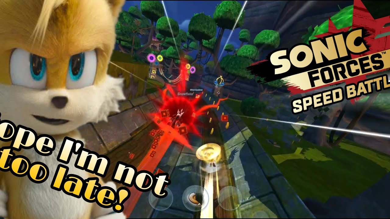 Sonic Forces Speed Battle Movie Tails New Character (HD Widescreen ...