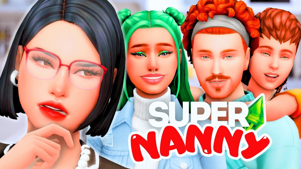 Un papa solo, des enfants mal élevés 🤡🍭! [SUPER NANNY #1] LES SIMS 4 ...
