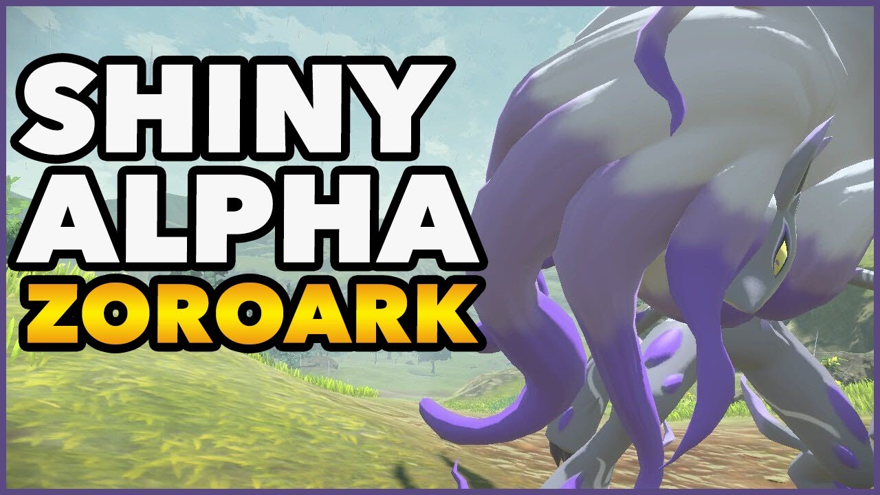 When the Game Gives You Alpha Shiny Zoroark! - YouTube