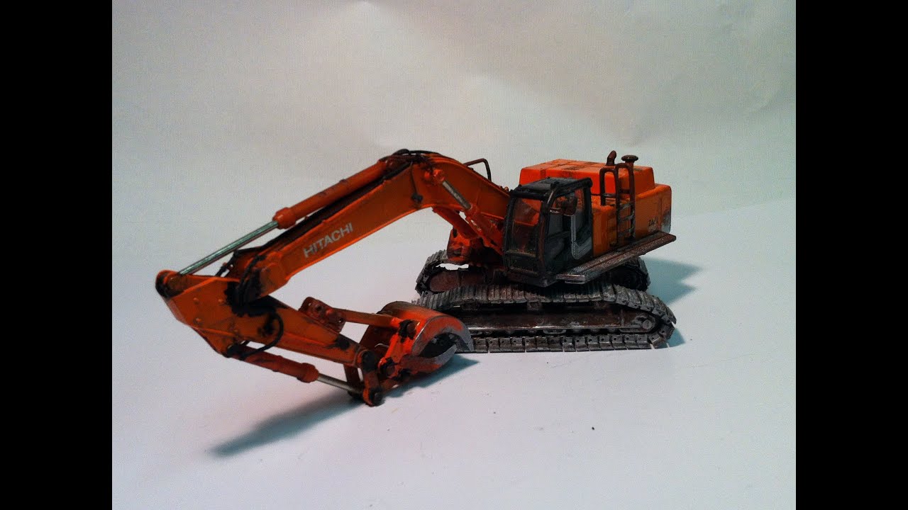 Custom Hitachi 450 LC - YouTube