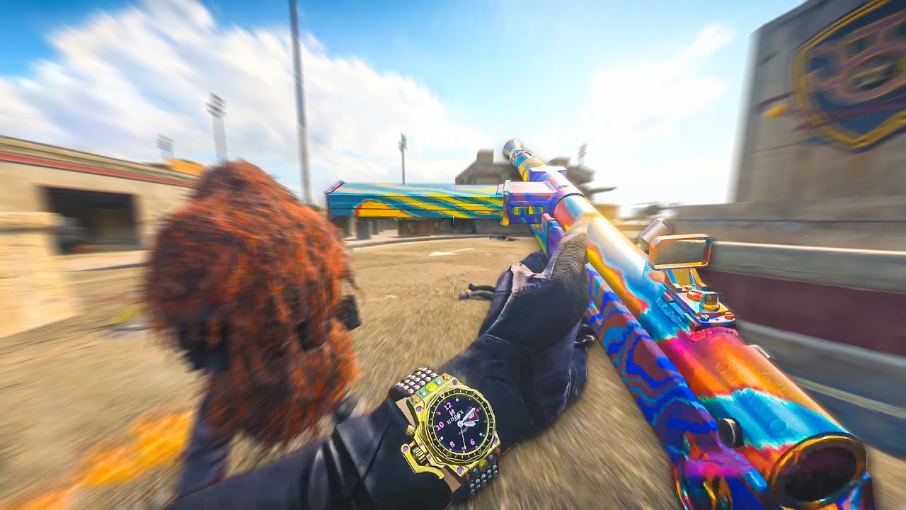 movement type 100 breaks cameras on rebirth island - YouTube