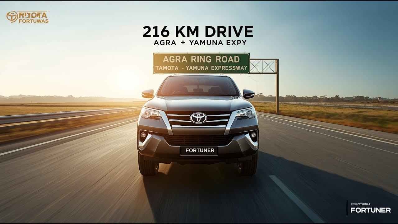 216 KM Journey | From Agra Ring Road to Yamuna Expressway in the ...