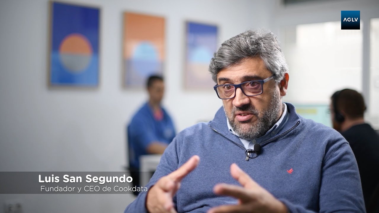 ¿Por qué Luis San Segundo CEO de Cookdata confía en AGLV? - YouTube