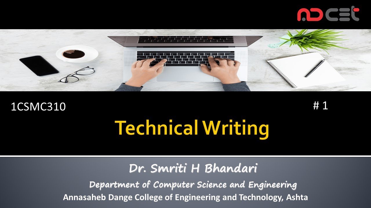 #01 - Technical Writing - Introduction - YouTube