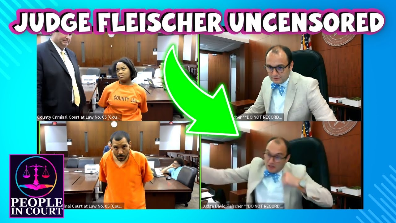Wild Court Moments: Judge Fleischer on Fire - YouTube