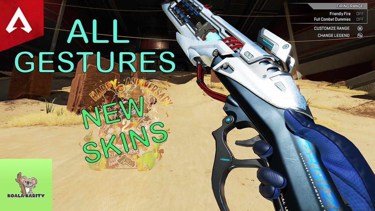 New Legendary Skin for the Peacekeeper (Cold Snap), All Gestures. [Apex ...