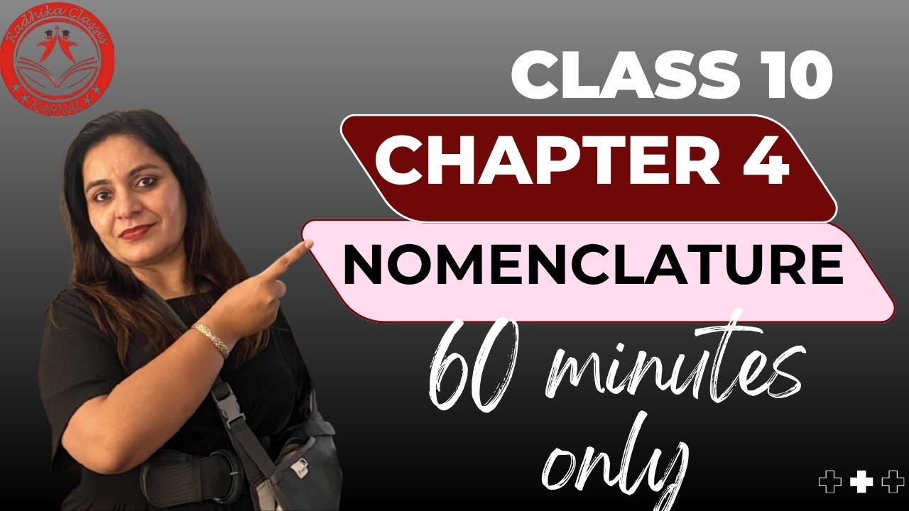 Carbon anf its compounds | IUPAC nomenclature and isomers | class 10 ...