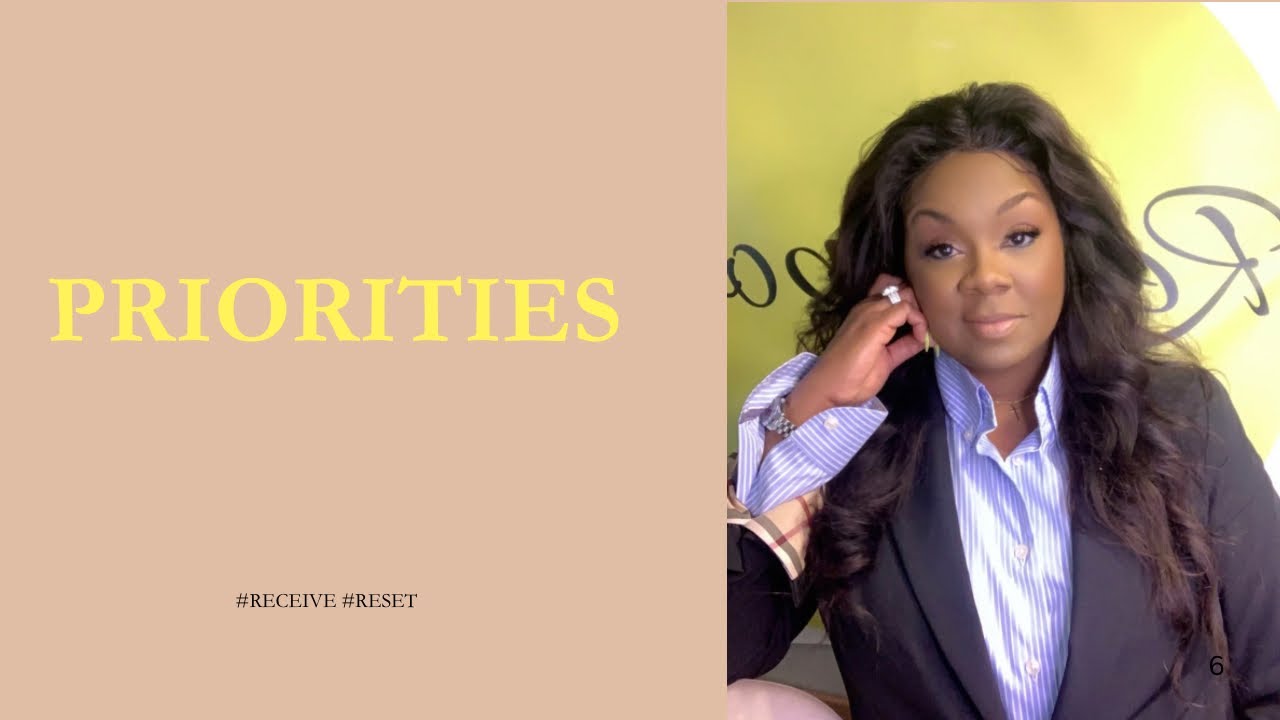RESETTING YOUR PRIORITIES (DAY 7) - YouTube