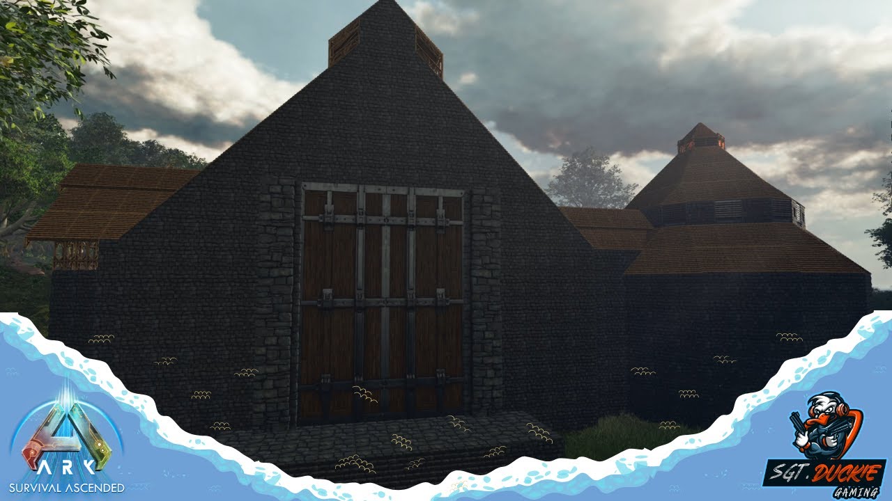 Building A Barn - Ark Survival Ascended - YouTube