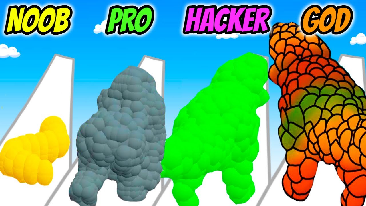 Animal Clash - NOOB vs PRO vs HACKER vs GOD - YouTube