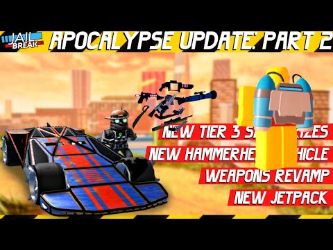 NEW JAILBREAK UPDATE | New hammerhead vehicle | I LOST 200k - YouTube