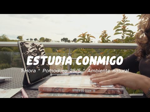 1-HORA DE ESTUDIA CONMIGO /Ambiente natural /POMODORO