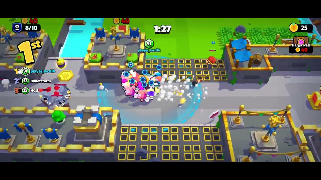 Squad Busters : Using traders, Greg and Mavis collect more gems ...