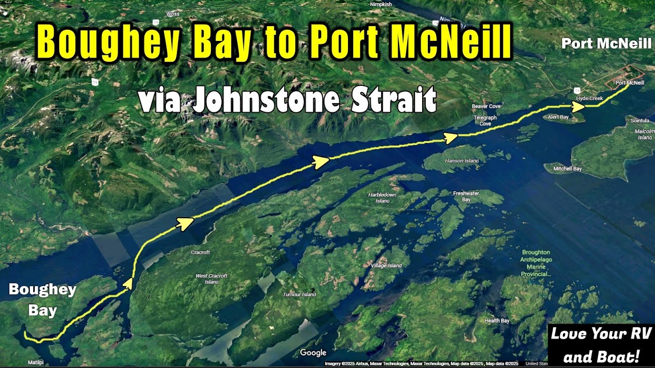 Boughey Bay to Port McNeill via Johnstone Strait - Boating the BC Coast ...