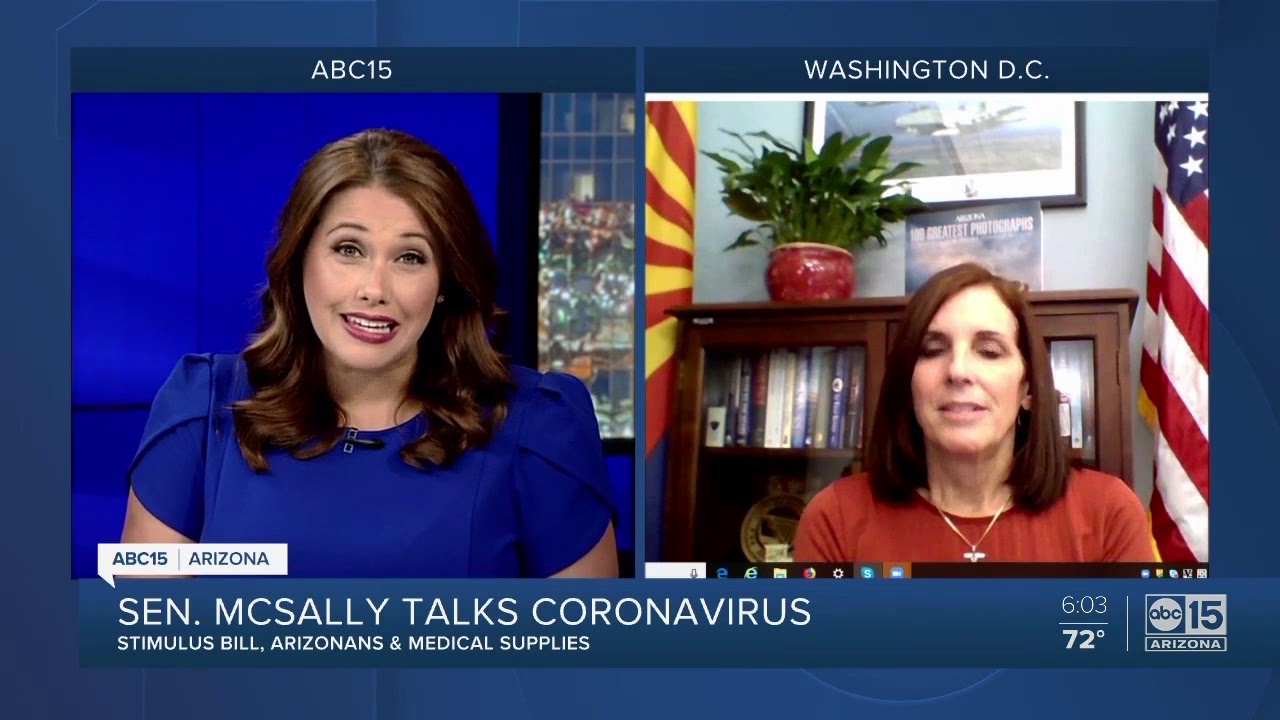 Arizona Senator Martha McSally talks coronavirus - YouTube
