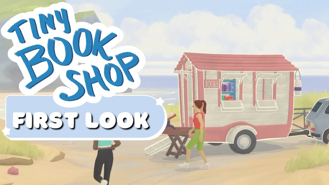 Running My Own Cozy Mobile Tiny BookShop | First Look At Tiny BookShop | Demo - YouTube