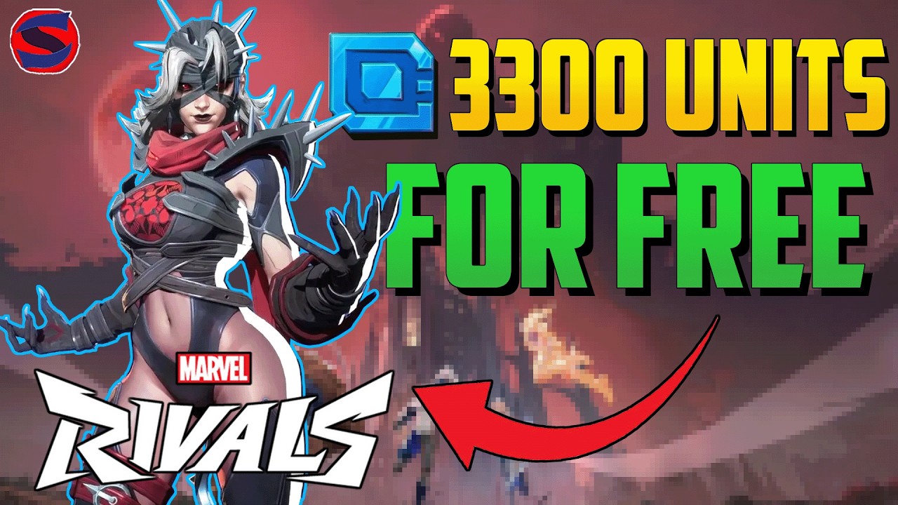 How To Get 3300 Units in Marvel Rivals FOR FREE! Season 1 - YouTube
