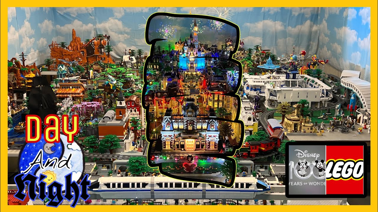 LEGO Magic Kingdom DAY & NIGHT - YouTube