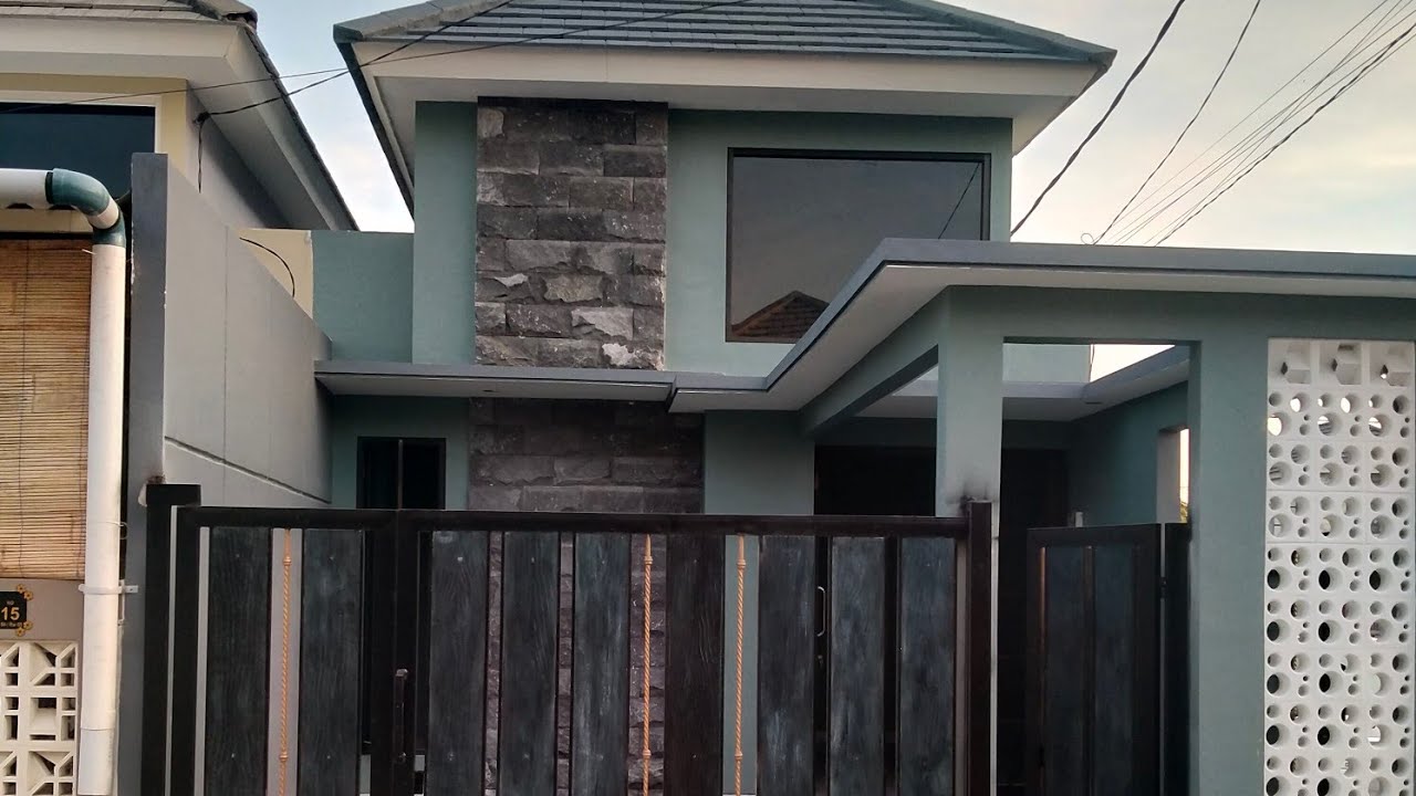 RUMAH POJOKAN 5.5X12 325JT BATAS KOTA SURABAYA BARAT BENOWO - YouTube