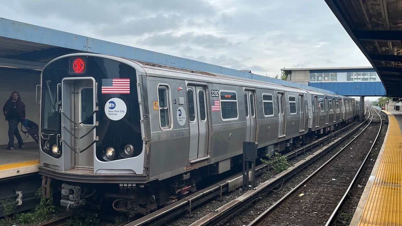 2016-2019 Bombardier R179 on (S) train to Rockaway Park Beach 116 ...