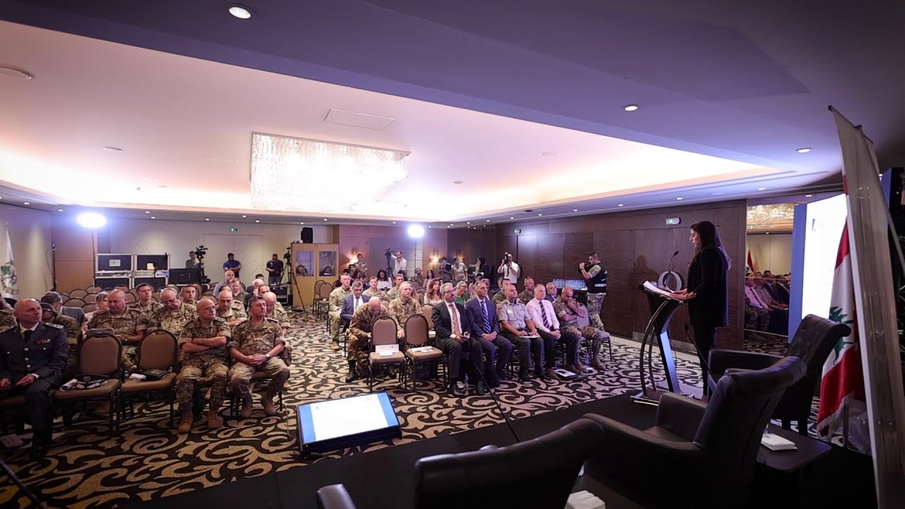 Conference on Civil Military Cooperation in Lebanon - YouTube