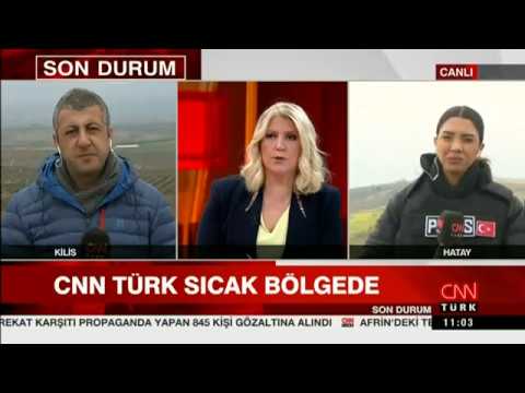 AFRİN HAREKATI - TERÖR MEVZİLERİ VURULUYOR!  FIRTINA OBÜSLER VURUYOR!