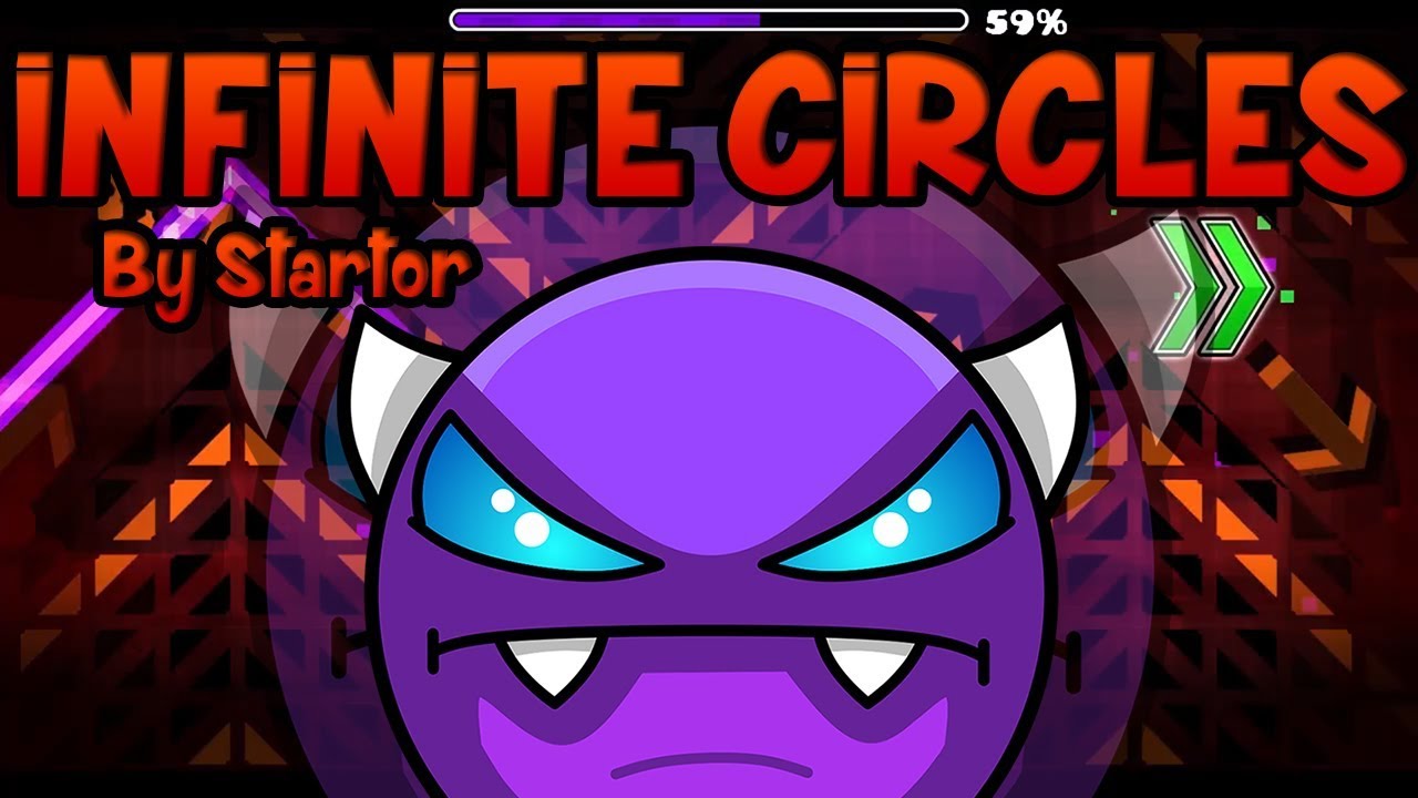 Geometry Dash - Infinite Circles By Startor (Demon) - YouTube