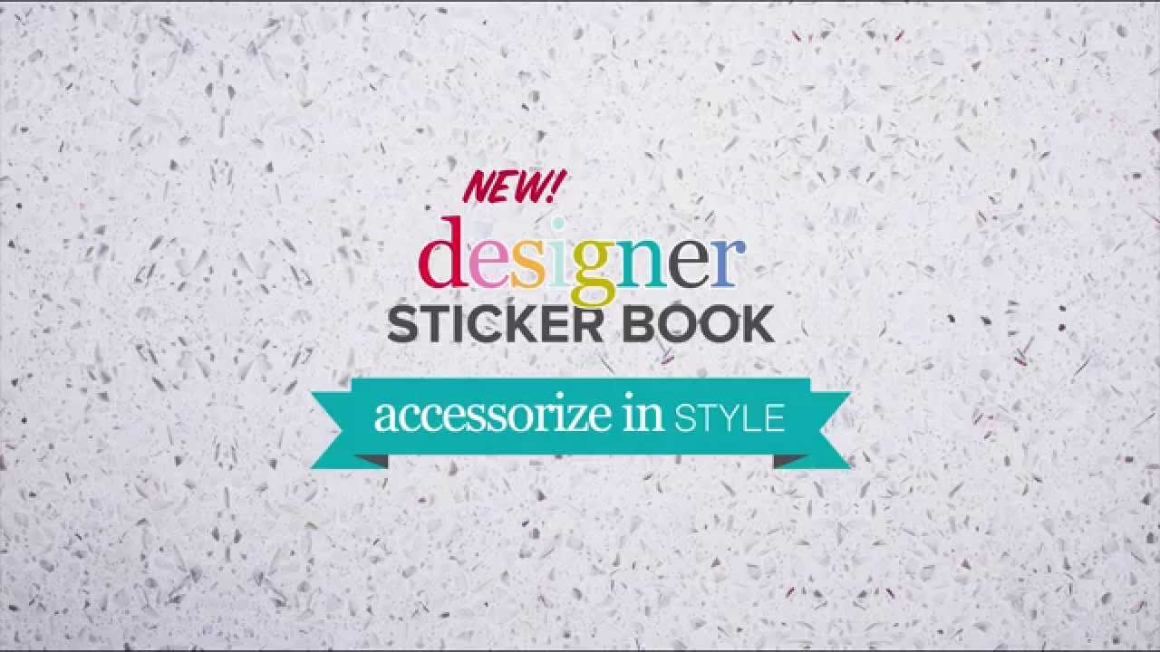 Erin Condren Designer Sticker Book - YouTube