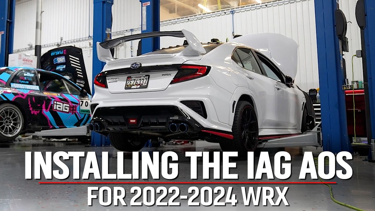 IAG AOS Install 2022+ Subaru WRX - YouTube