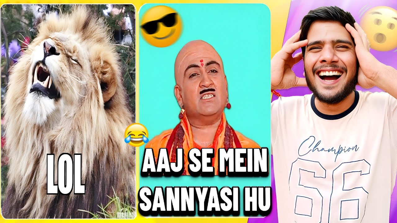 TRY NOT TO LAUGH 🤣 Challenge || BY Krishan vs Yogesh || Meme #1 - YouTube