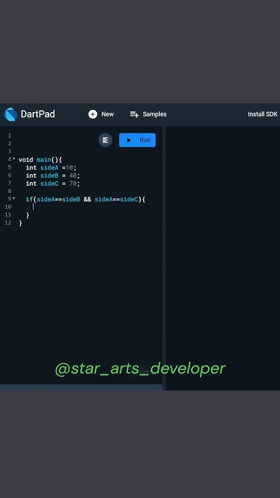 💻Learn Dart: Program to check the Triangle is Equilateral, Isosceles or ...